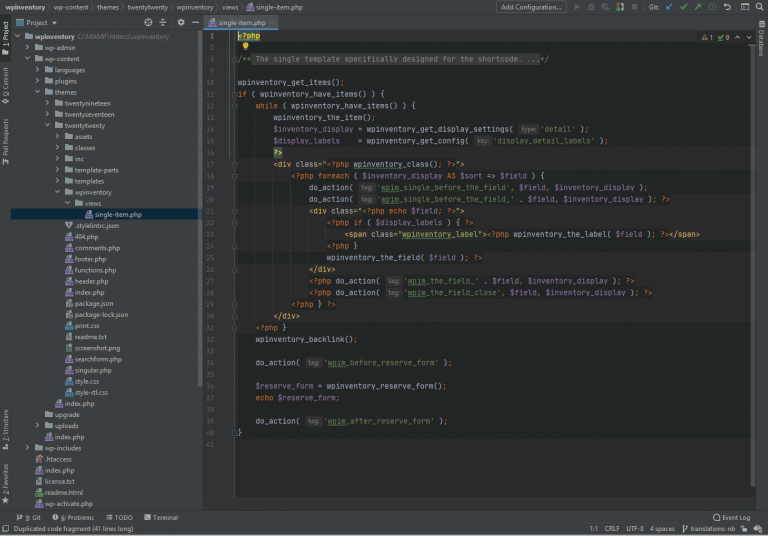 Getting Started Using the Template Override System - WP Inventory Manager