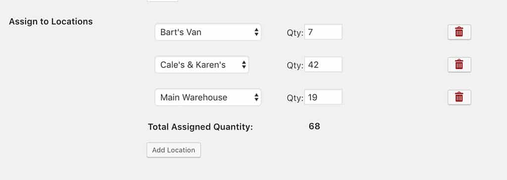 Add-On: Locations Manager - WP Inventory Manager